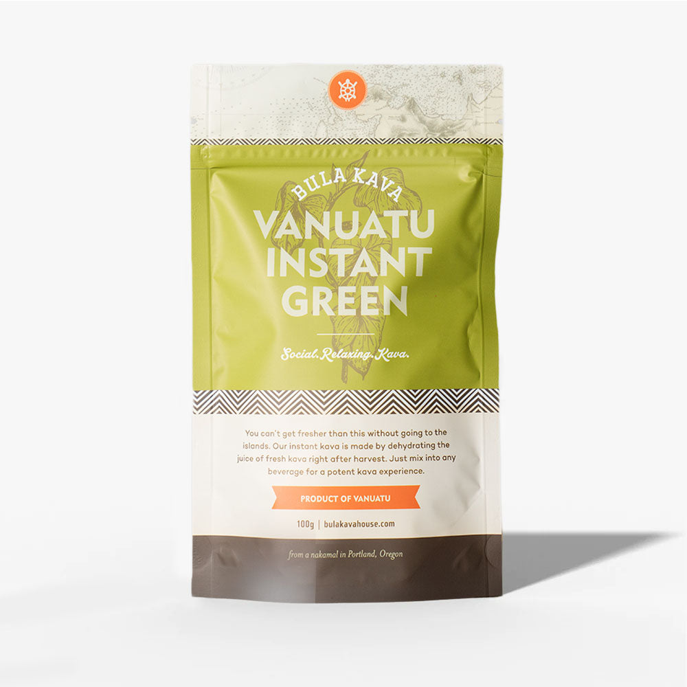 Instant Kava Root Drink Mix | Green Instant Kava Tea | 100 & 50 Grams ...